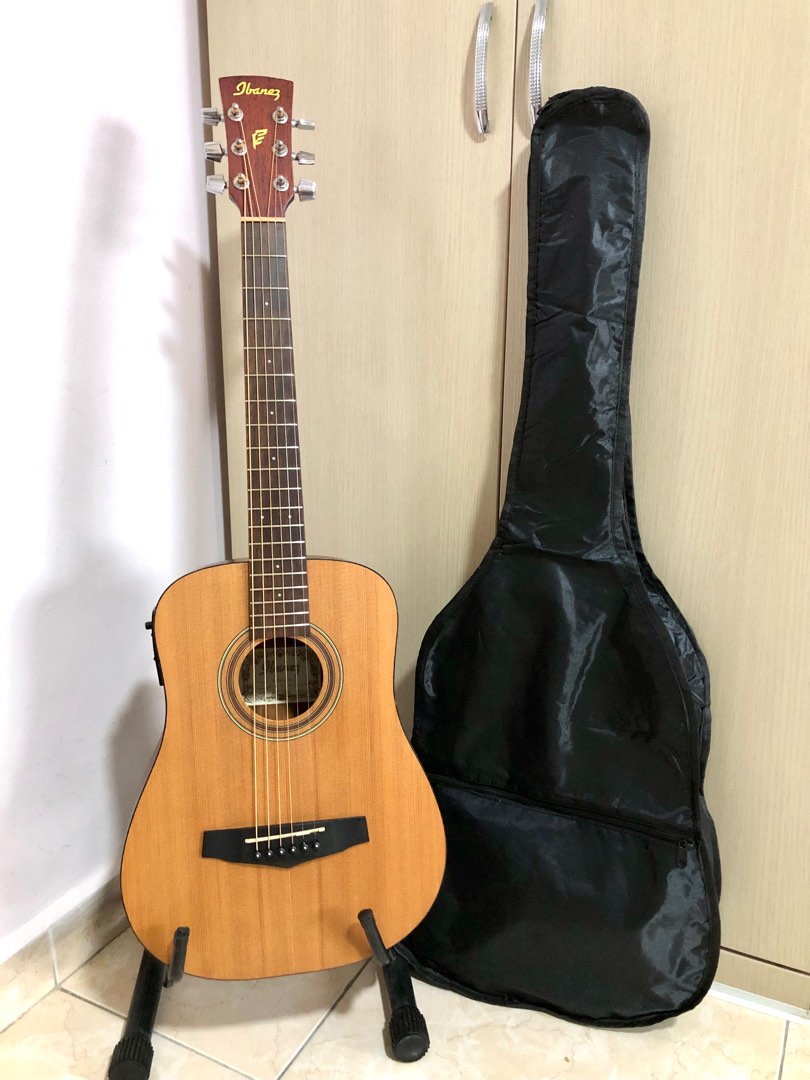 Ibanez PF58-OPN 3/4 Size Electric Acoustic Guitar, Hobbies & Toys ...