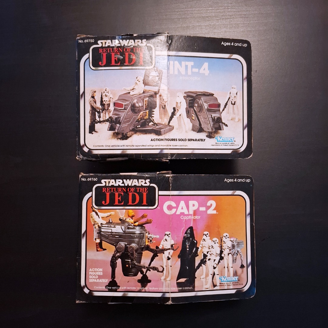 Kenner Star Wars Int-4 Interceptor AP-2 Captivator MiniRig Vehicle ...