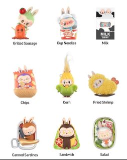 wacky mart labubu- sandwiches/grilled sausage, Hobbies & Toys, Toys ...