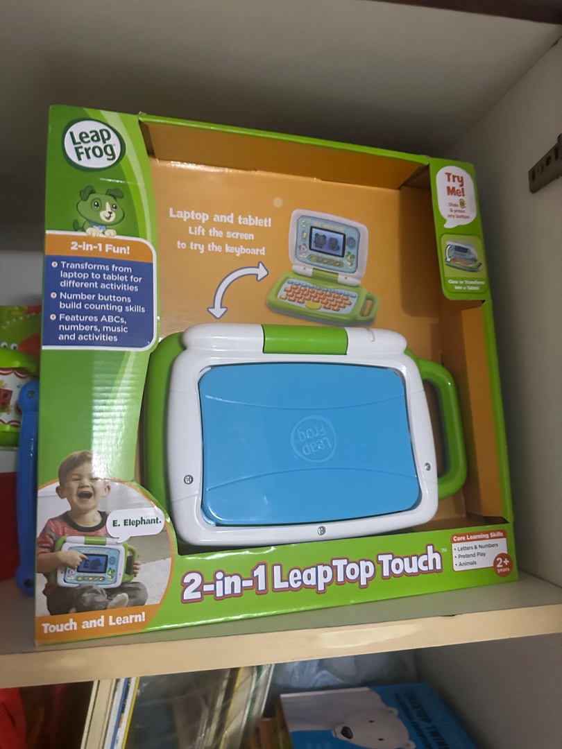 Leapfrog laptop leaptop, Babies & Kids, Infant Playtime on Carousell