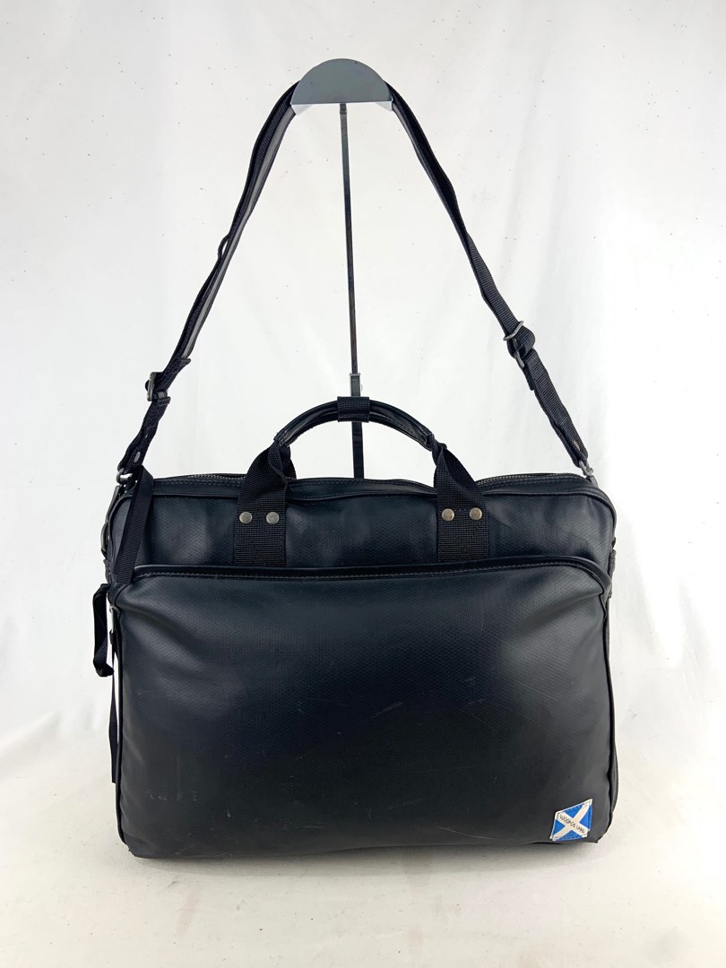 Luggage Label Briefcase Leather, Fesyen Pria, Tas & Dompet , Tas Kantor ...