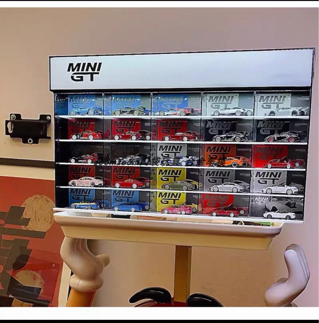MINI GT display case 20 slot, Hobbies & Toys, Toys & Games on Carousell