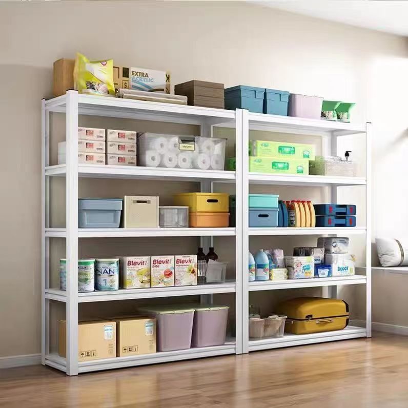 Multi story warehouse shelves, storage racks, multi-level supermarket ...