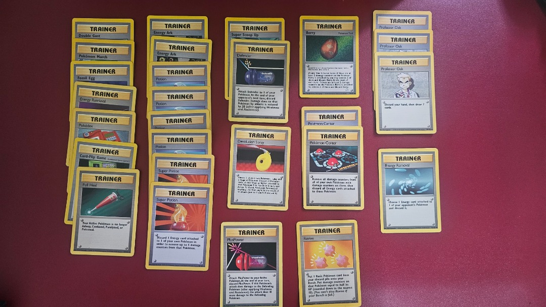 OG Pokemon Card Set Trainers RARE Good Condition, Hobbies & Toys, Toys ...