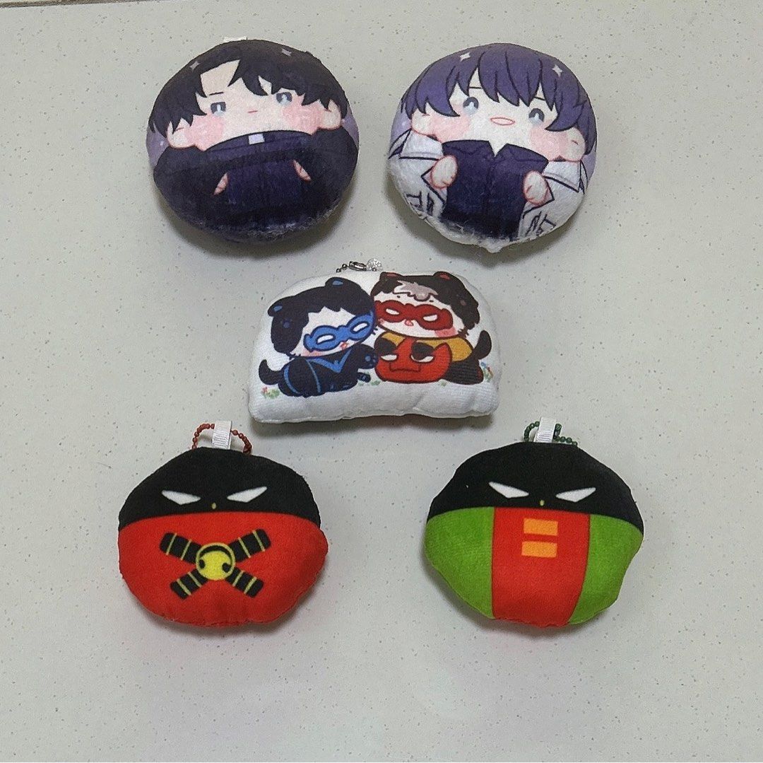ORV and DC keychain plushies, Hobbies & Toys, Memorabilia ...