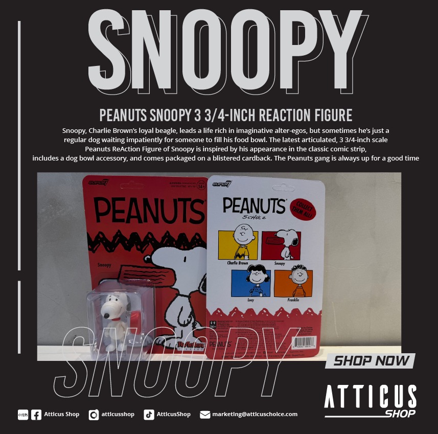 Peanuts Snoopy 3 3/4-Inch ReAction Figure, Hobbies & Toys, Collectibles ...
