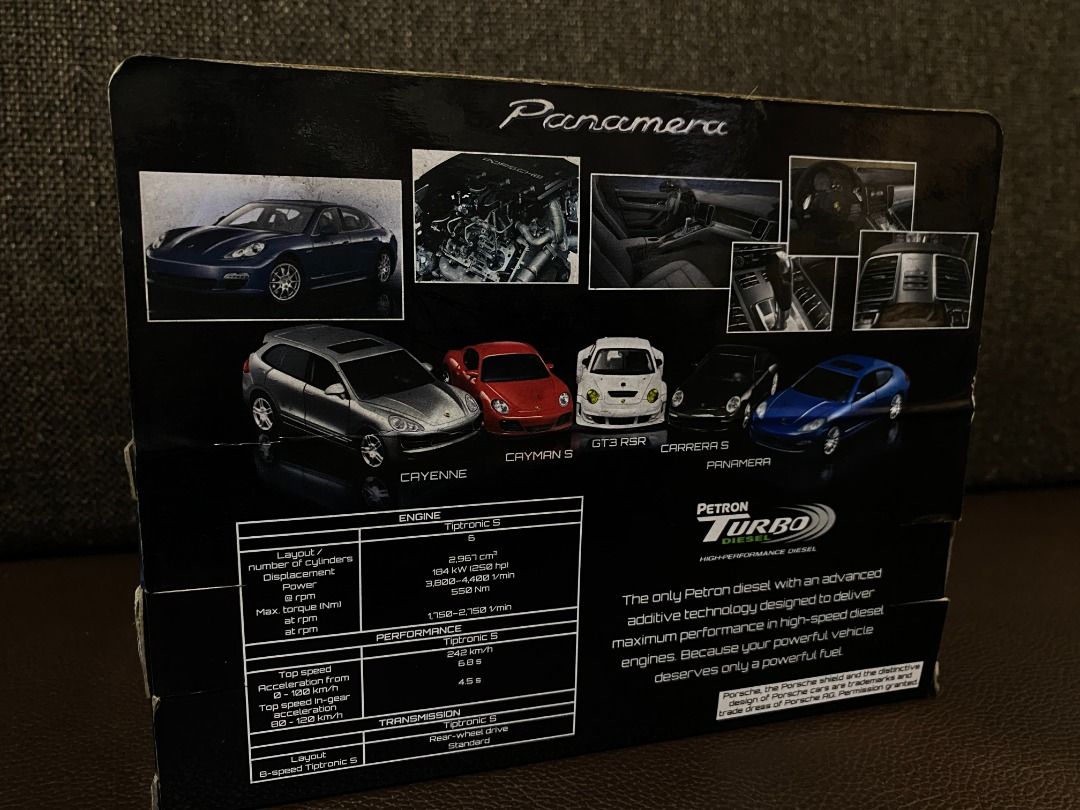 Petron Panamera Turbo Diesel Collectible Toy Car (1:32 Scale), Hobbies ...