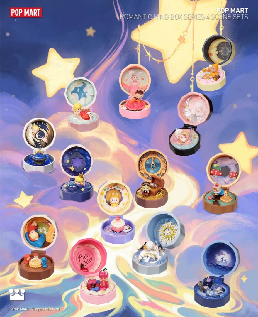 POPMART Romantic Ring Box Series 4, Hobbies & Toys, Toys & Games on ...