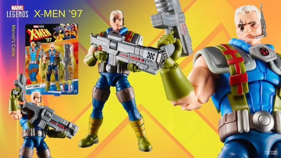 CABLE * [PRE ORDER!!!] Marvel Legends X-Men 97 Wave 3 ***Dibs Now, Pay ...