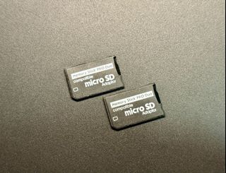 PSP Sony Memory Stick Pro Duo to MicroSD TF Card Adapter Converter |PSP ...