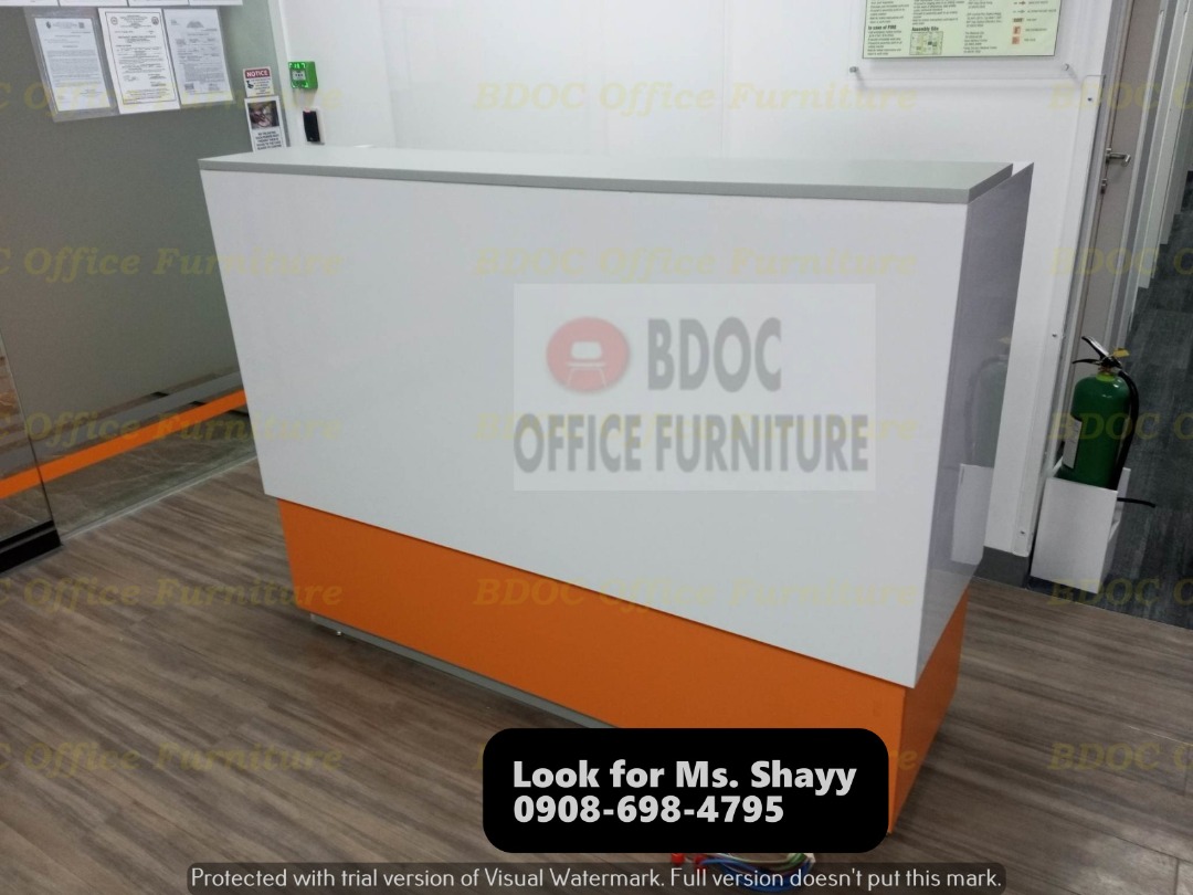 Reception Counter / Executive Chair / Steel Cabinet / Bar Counter ...