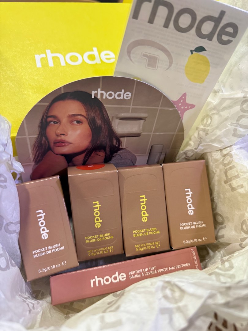 Rhode Pocket Blush in Sun Soak, Tan Line, Roasted Teddy, Sprinkle ...