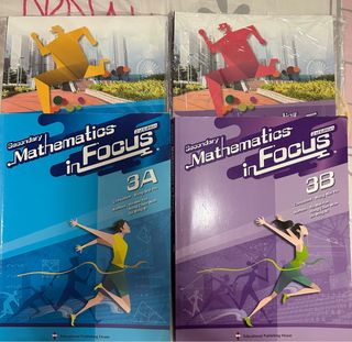 Secondary Mathematics in Focus 1A & 1B, 興趣及遊戲, 書本 & 文具, 教科書 - Carousell