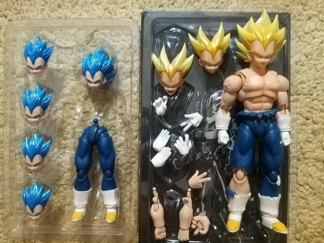 SHF Vegeta head + Kong Studio Final battle Vegeta, Hobbies & Toys, Toys ...