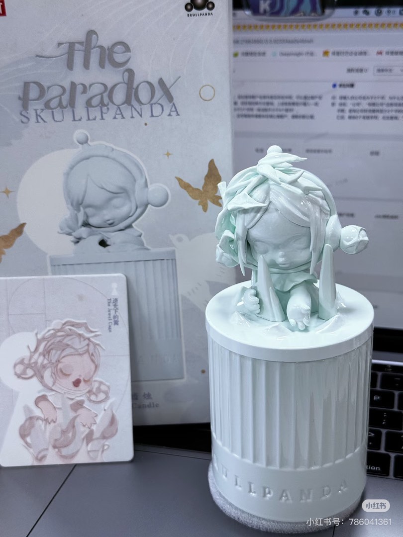Skullpanda The Paradox Candle - The Jewel Cage, Hobbies & Toys, Toys ...