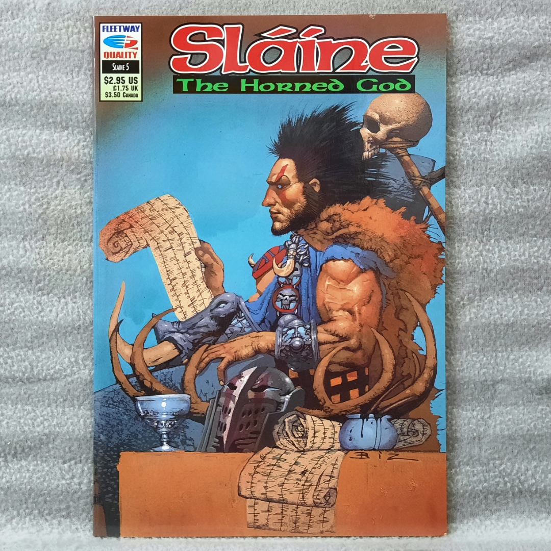 Slaine the Horned God #5 (Fleetway Comics) I-P (MATURE READERS) Simon ...