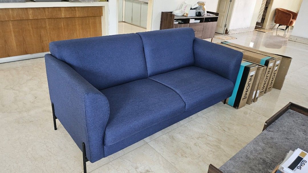 Sofa Informa 2 seater 95% BARU, Perabotan Rumah di Carousell