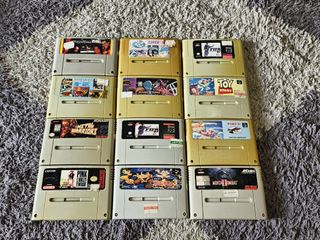 Super Nintendo Snes SFC Tape Lot, Video Gaming, Video Games, Nintendo ...