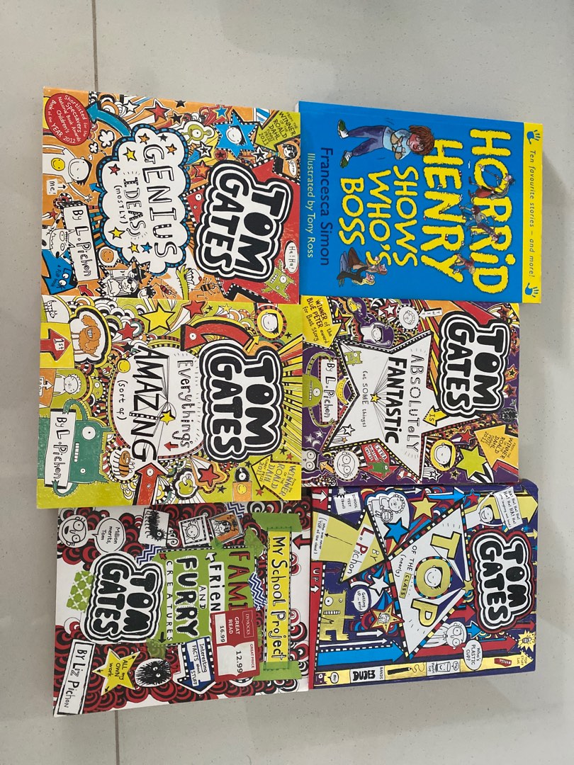 Tom Gates and Horrid Henry Books, Hobbies & Toys, Books & Magazines ...