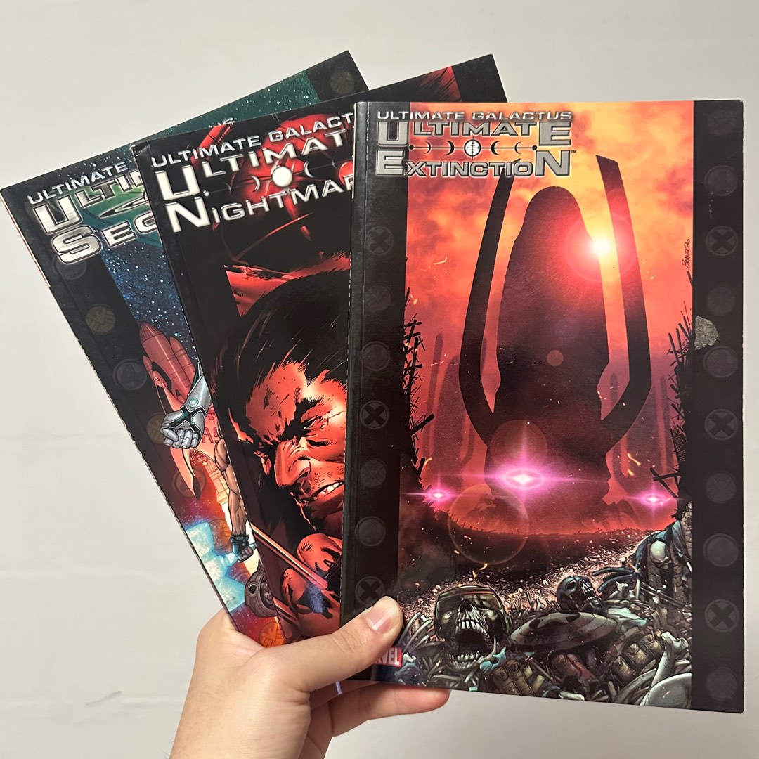Ultimate Galactus book 1-3 TPB complete trilogy Marvel comics, Hobbies ...