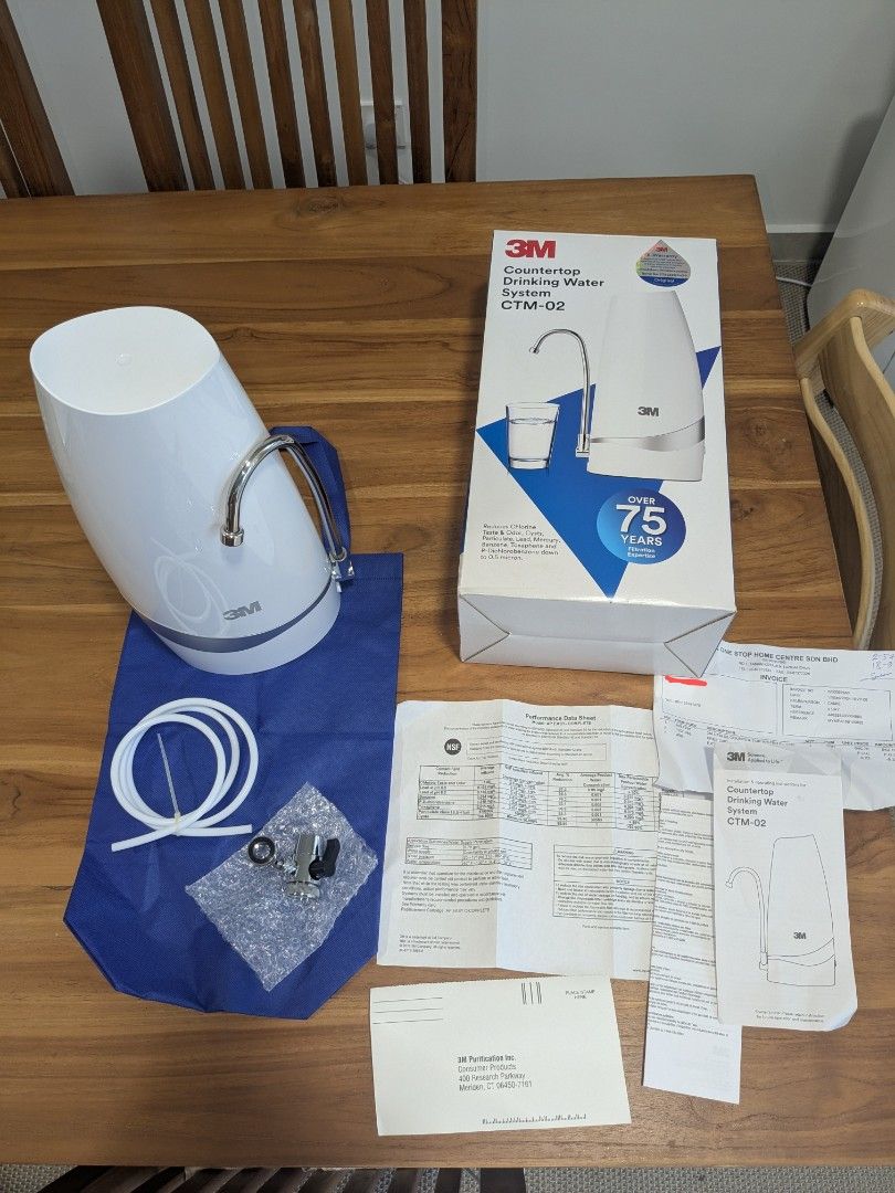 3M Countertop Drinking Water System CTM-02, TV & Home Appliances ...