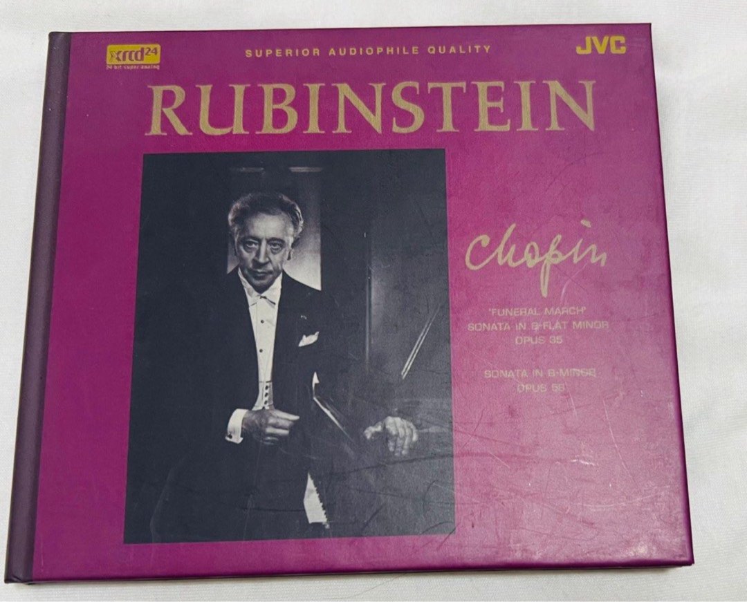 ARTHUR RUBINSTEIN - CHOPIN:Piano Sonatas 2&3 XRCD ( Japan version ...