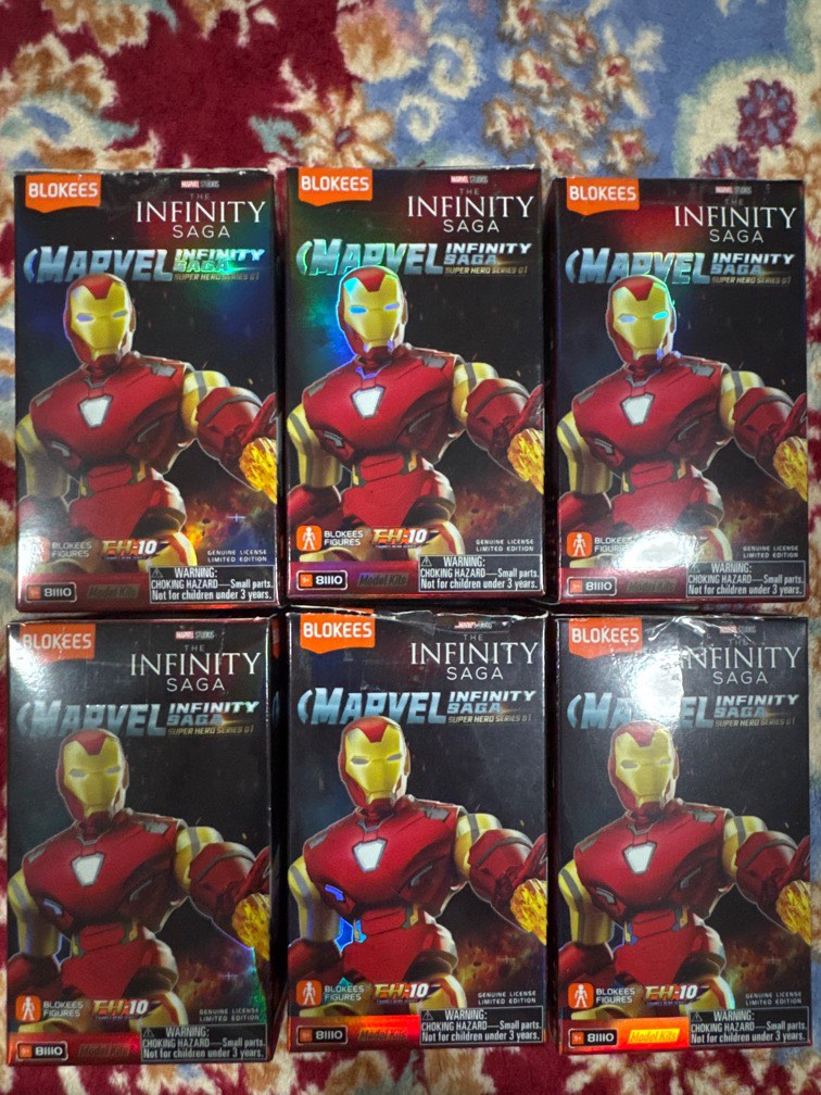 Blokees Marvel GV 01 (Combo 3box), Hobbies & Toys, Toys & Games on ...