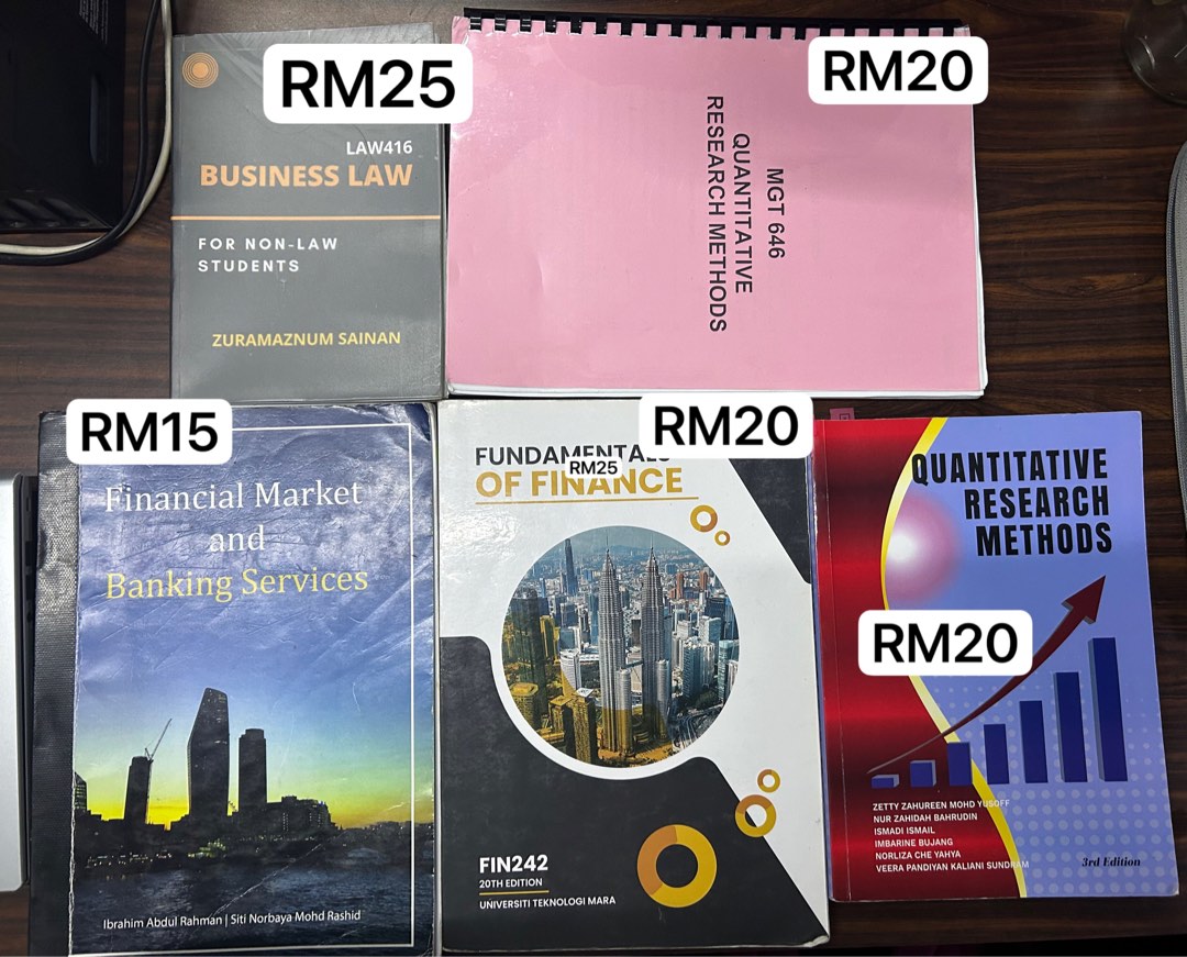 Buku Uitm, Hobbies & Toys, Books & Magazines, Textbooks on Carousell