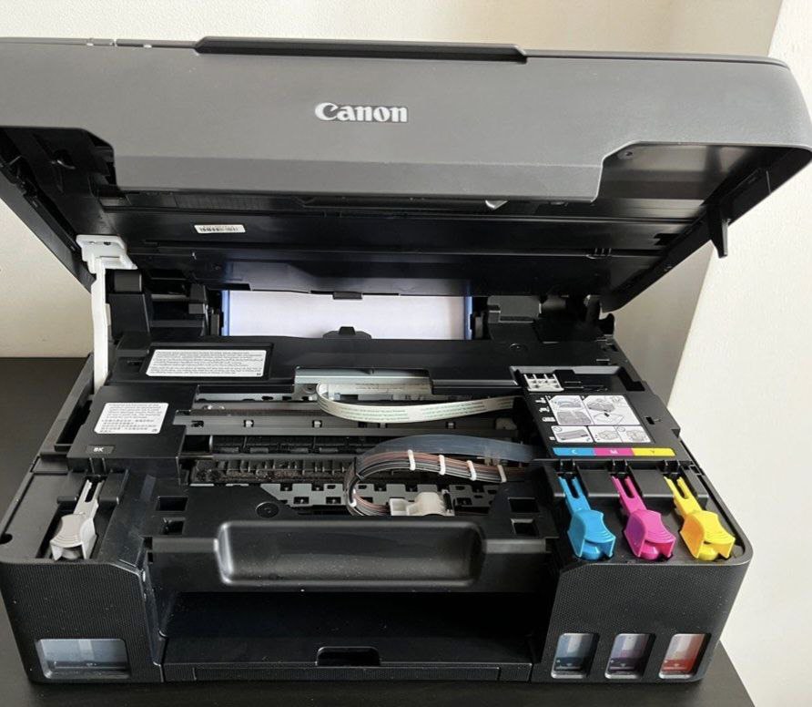 Canon PIXMA G3020 All-in-One Inkjet Printer (100% full inks free gift ...