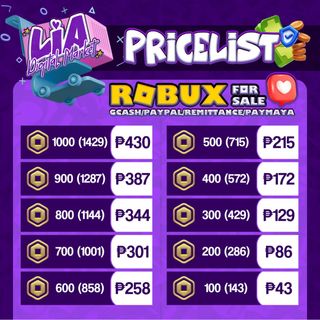 ROBLOX ROBUX FOR CHEAP AFFORDABLE SALE!! (‼️ READ DESCRIPTION!), Video ...