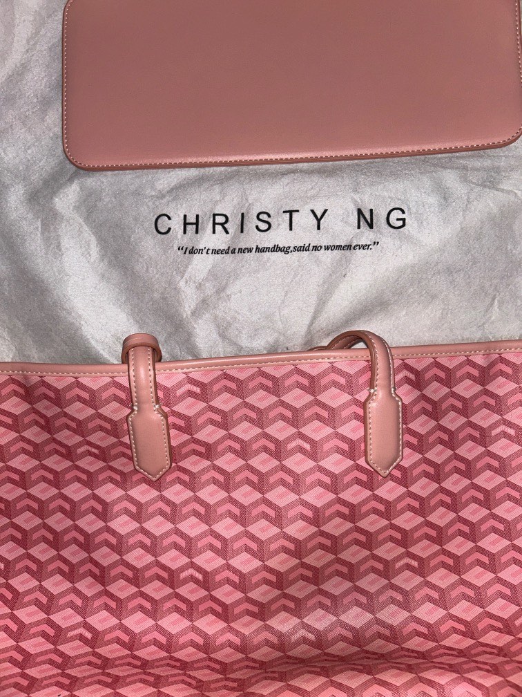 CHRISTY NG - LARGE RUSSO MONOGRAM, Luxury, Bags & Wallets on Carousell
