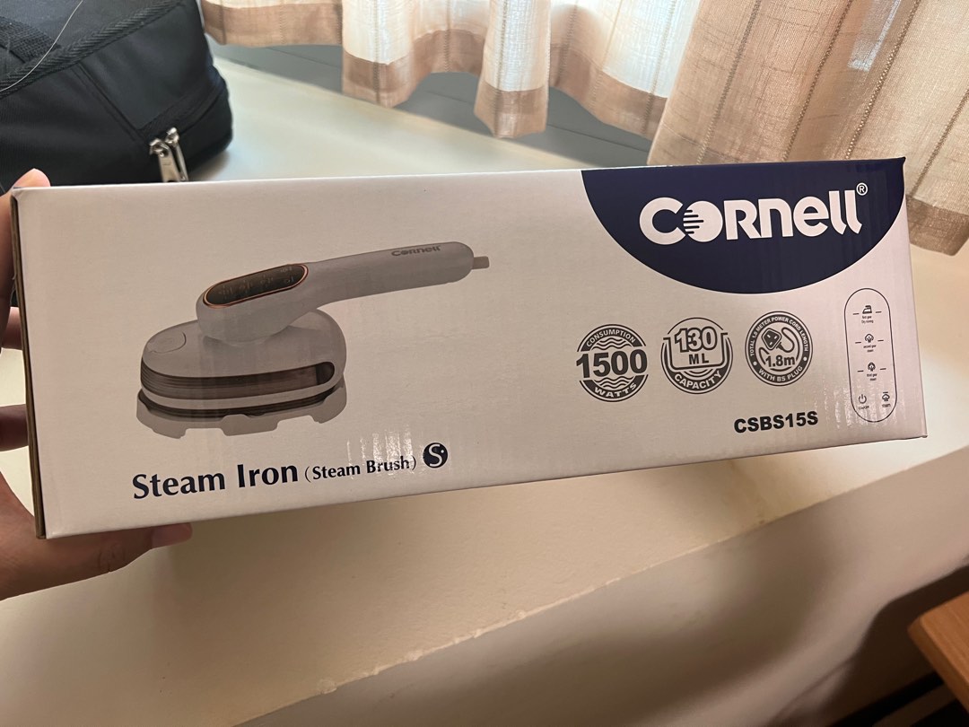 Cornell Steam Iron (CSBS15S) - Brand New, TV & Home Appliances, Irons ...