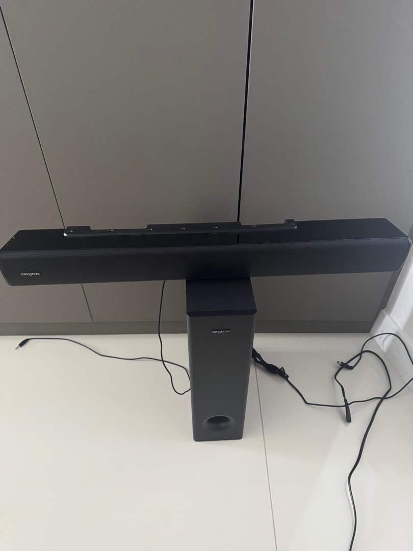 Creative sound bar with subwoofer, Audio, Soundbars, Speakers ...
