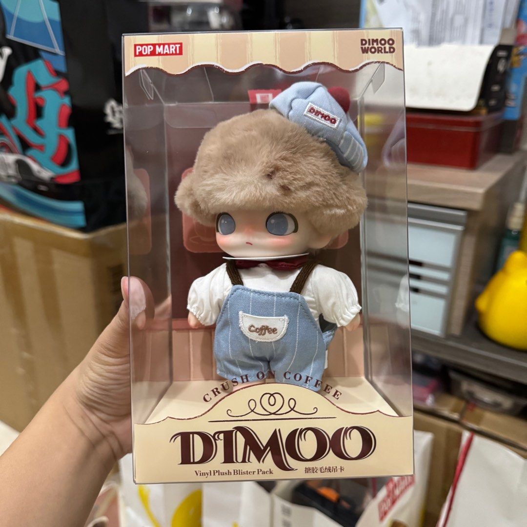 Dimoo Crush On Coffee Series Vinyl Plush Blister Pack, Hobbies & Toys ...