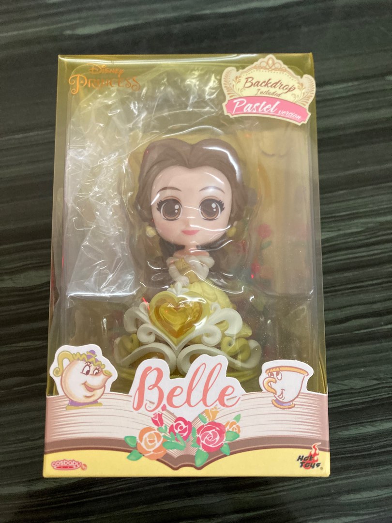 Disney Princess Bobble Head Figurine Cosbaby (Belle), 興趣及遊戲, 玩具 & 遊戲類 ...