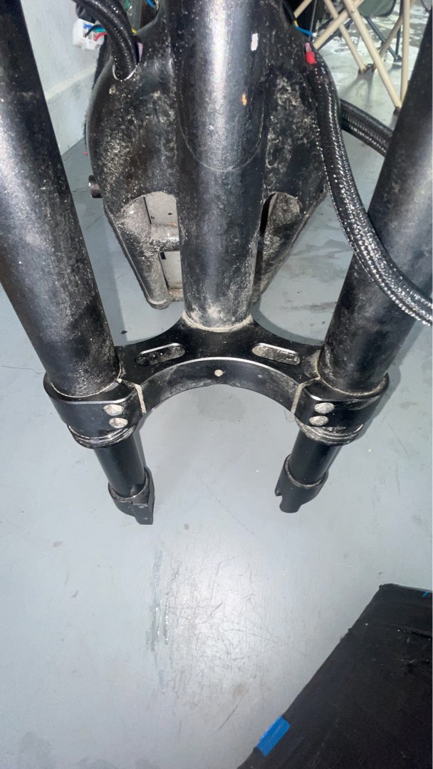dual crown fork, Sports Equipment, PMDs, E-Scooters & E-Bikes, E ...