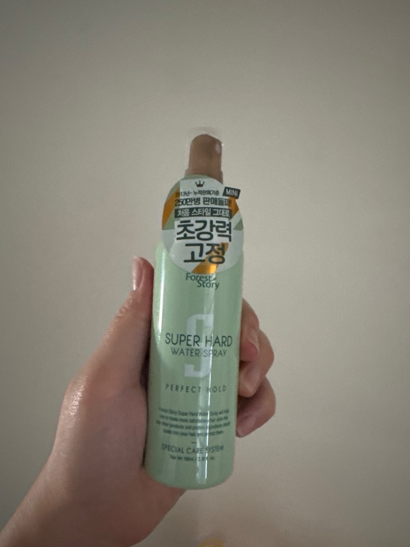 forest story Styling Spray Liquid Hairspray Air-flight Hairspray Bangs ...