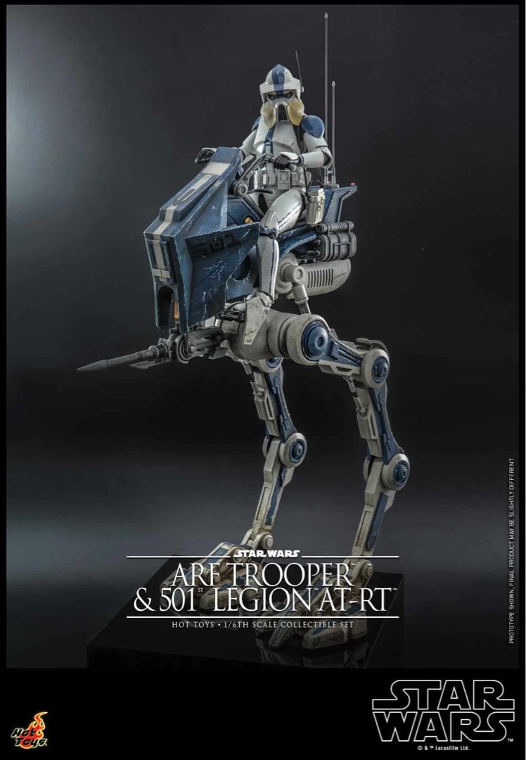 Hot Toys AT RT with 501 Arc Trooper, Hobbies & Toys, Toys & Games on ...