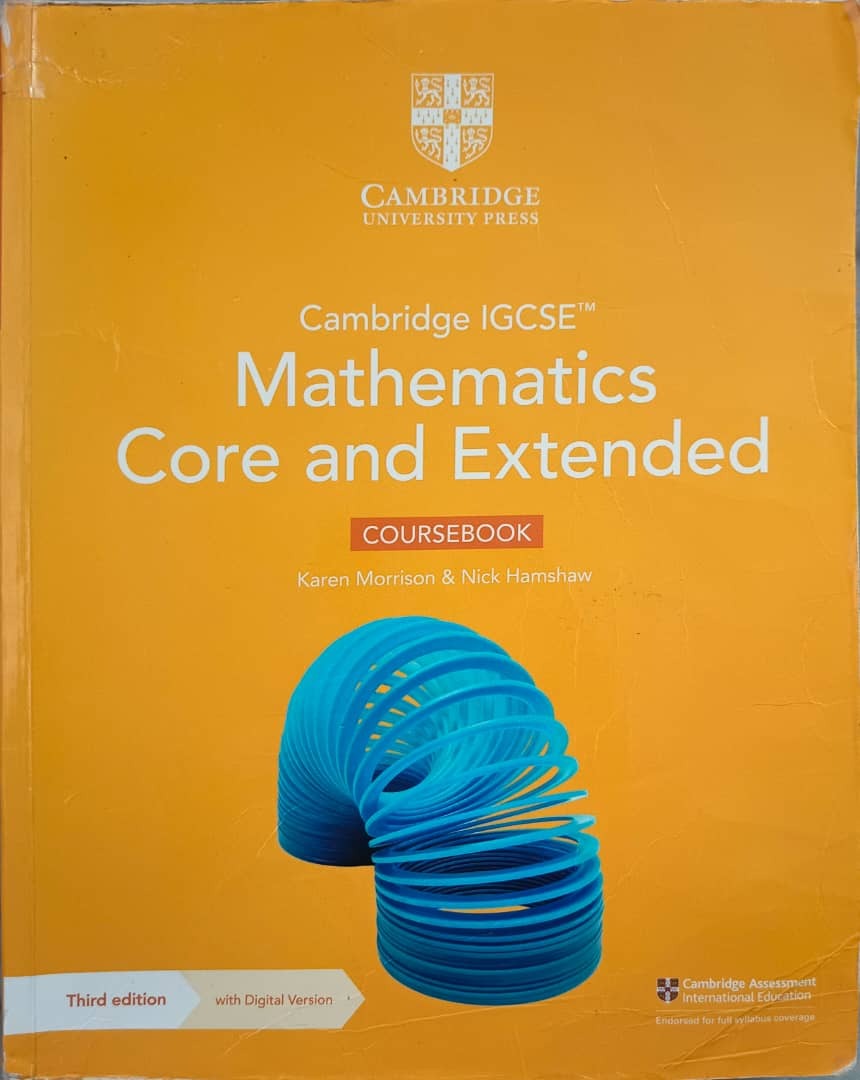 IGCSE mathematics core and extended coursebook, Hobbies & Toys, Books ...