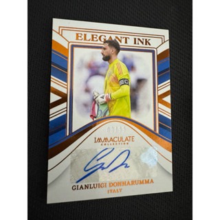 2023 Panini Soccer Card Immaculate Collection Gianluigi Donnarumma ...