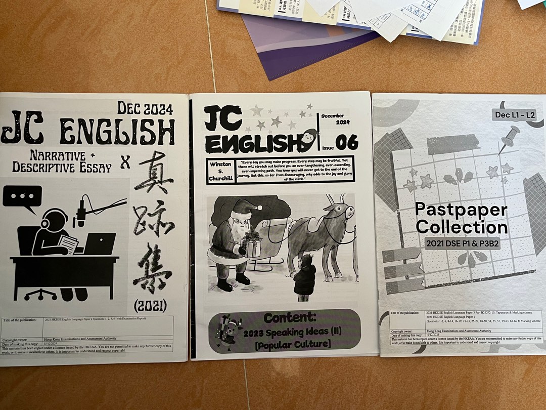 JC English 筆記, 興趣及遊戲, 書本 & 文具, 教科書 - Carousell