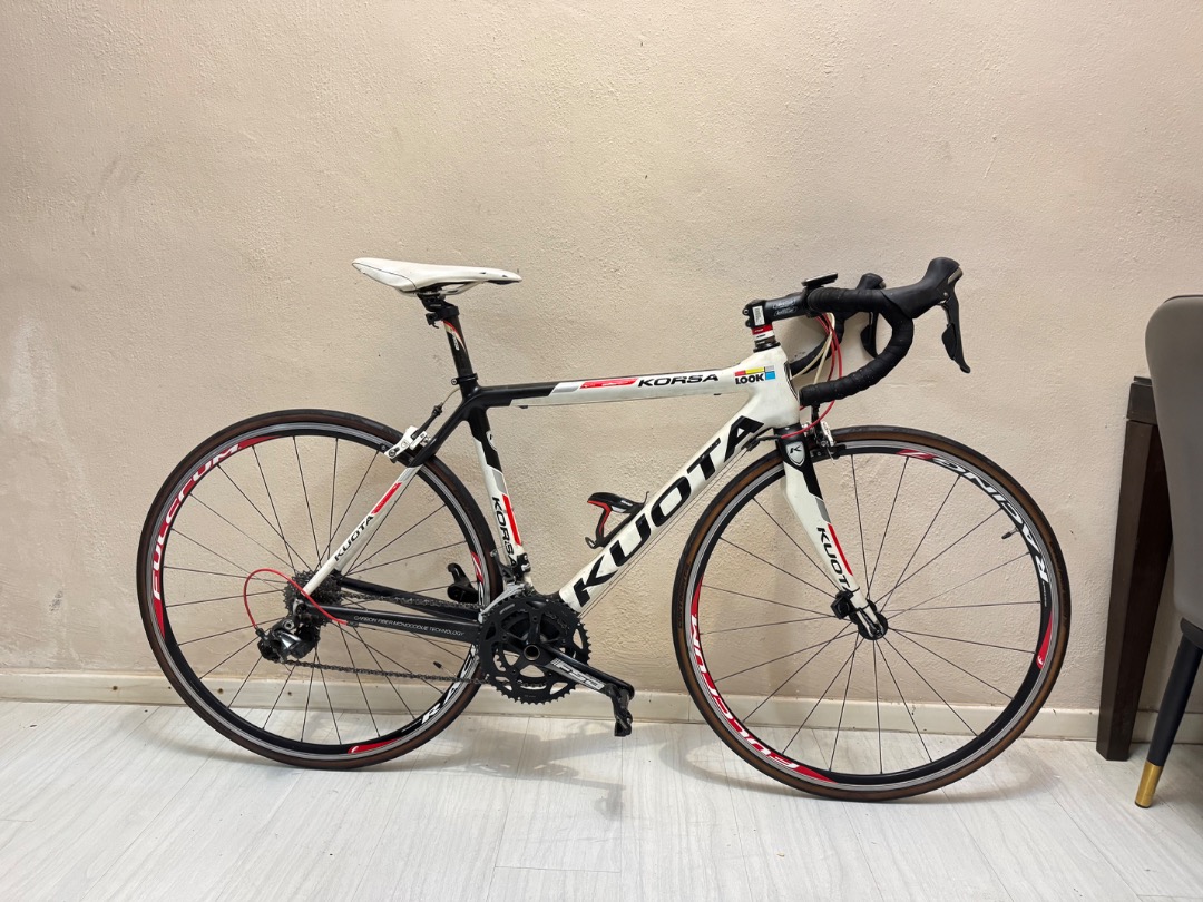 Kuota Korsa Full Carbon Road bike (52cm), Sports Equipment, Bicycles ...