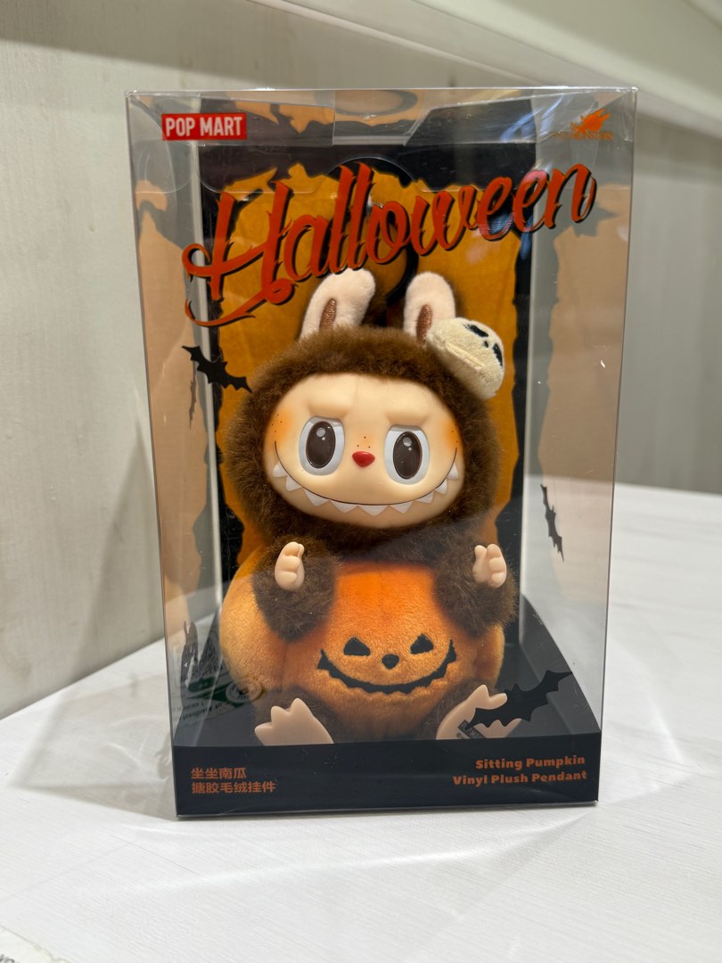 Labubu Pumpkin, Hobbies & Toys, Toys & Games on Carousell