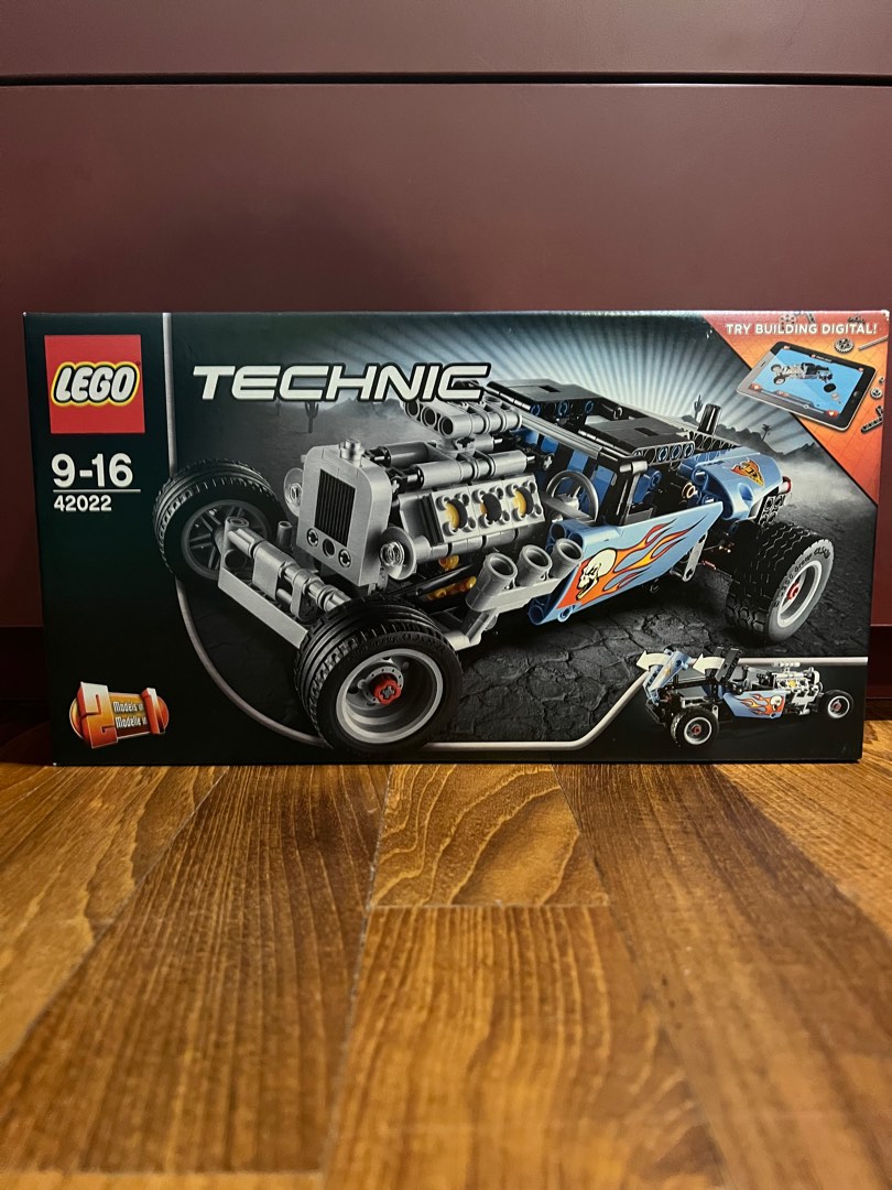 LEGO Technic 42022 Hot Rod Set, Hobbies & Toys, Toys & Games on Carousell