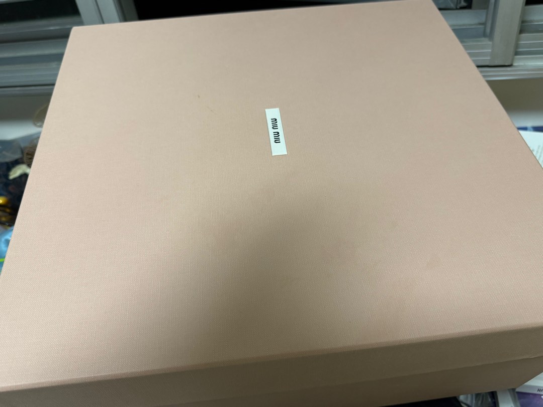 Miu Miu Box, Luxury, Accessories on Carousell