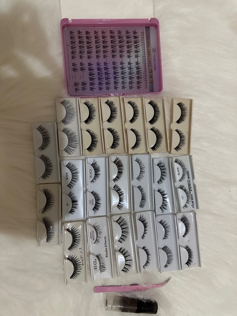 Mlen diary sun flower dan bulu mata dan capitan dan henna eyebrow ...