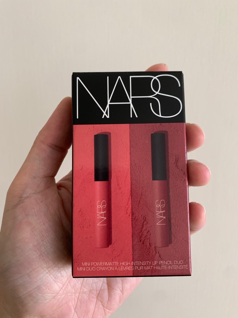 Nars Lipstick mini powermatte high intensity lip pencil duo dragon girl ...
