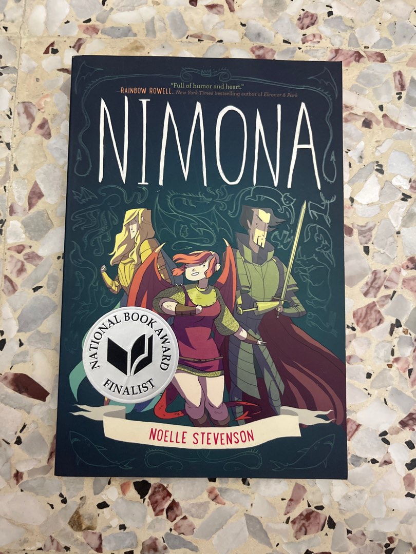 Nimona Graphic Novel by Noelle Stevenson, Hobbies & Toys, Books ...