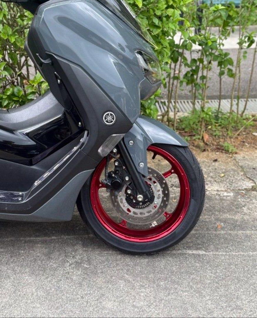 Nmax v2 Rims 14 inch masviral, Motorcycles, Motorcycle Accessories on ...