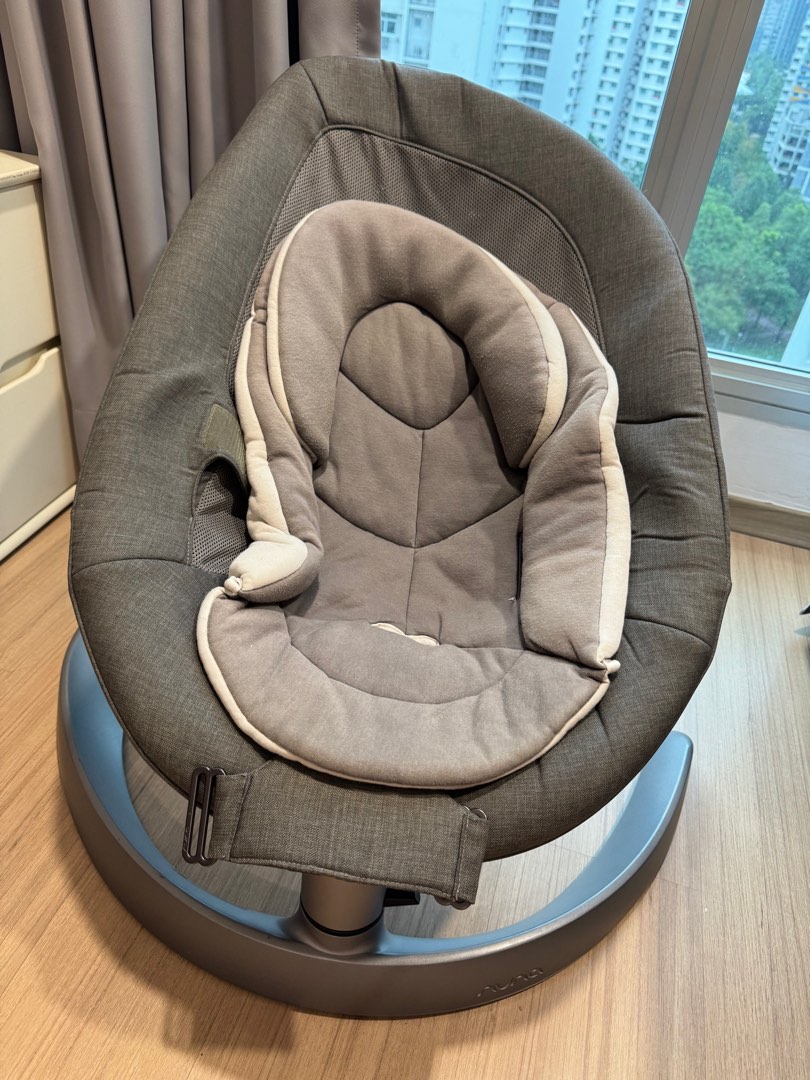 Nuna LEAF Grow Baby Rocker - Grey, Babies & Kids, Infant Playtime on ...